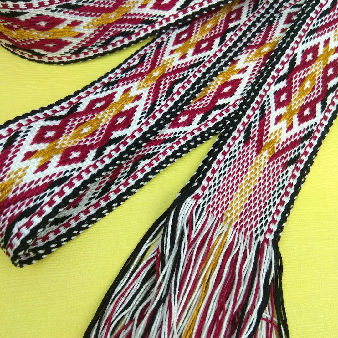 Woven Belt Handmade Women's Tie Belt Cotton Boho Belt - Etsy UK