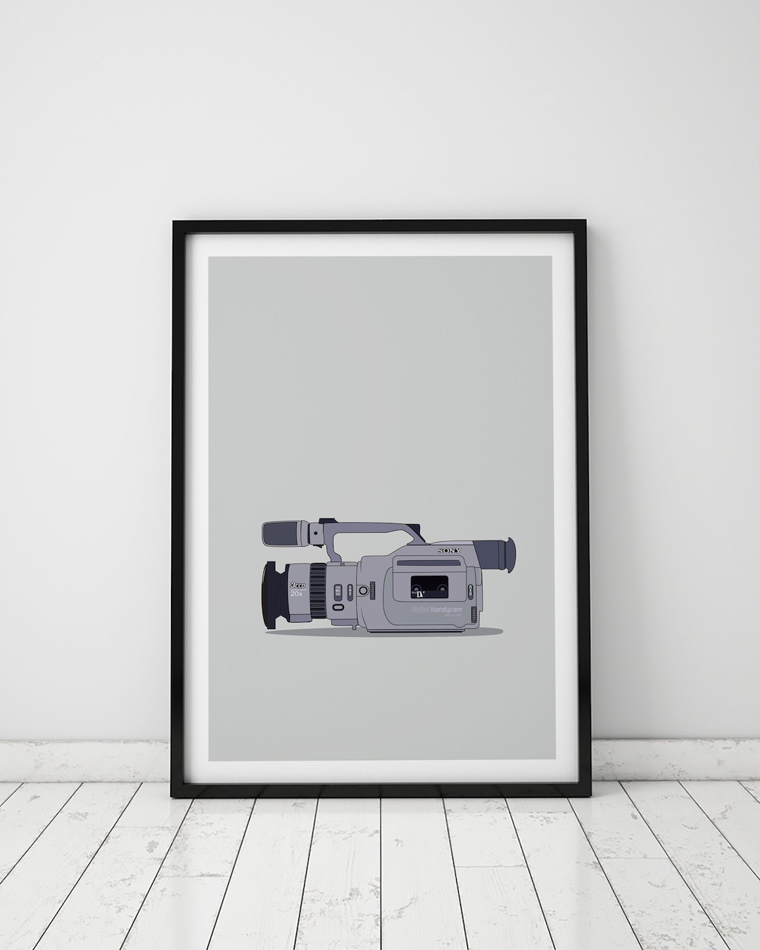 Sony VX-1000 Art Print | Skateboarding | Iconic | Filmography | Camera ...