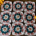 Autumn Flower Granny Square Crochet Pattern Fall Crochet - Etsy