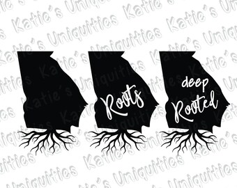 State roots svg | Etsy