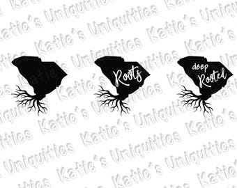 State roots svg | Etsy