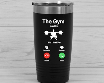 Gym is Calling Svg | Etsy
