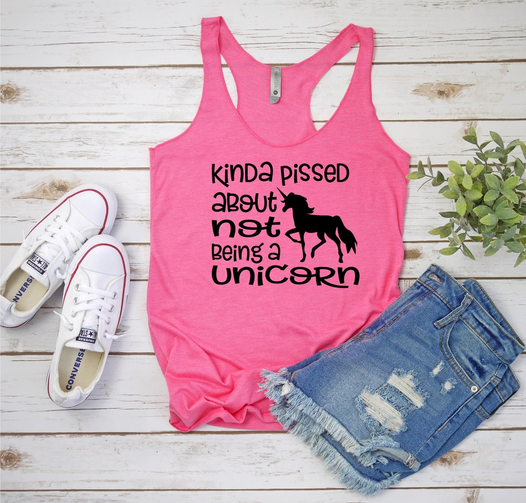 Kinda Pissed About Not Being a Unicorn Digital File SVG DXF PNG for Use ...