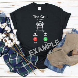 The Grill is Calling and I Must Go SVG | Gas Grill iPhone Call Screen ...