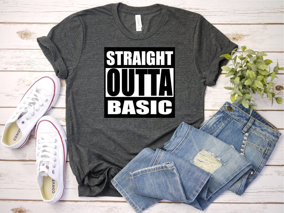 Straight Outta Basic Basic Training SVG DXF PNG Digital Cut File for ...