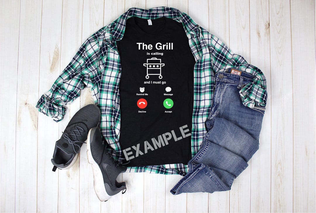 The Grill is Calling and I Must Go SVG | Gas Grill iPhone Call Screen ...