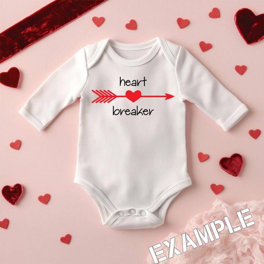 Heart Breaker | Valentine’s Day Arrow Cut File | Heart SVG PNG Digital ...