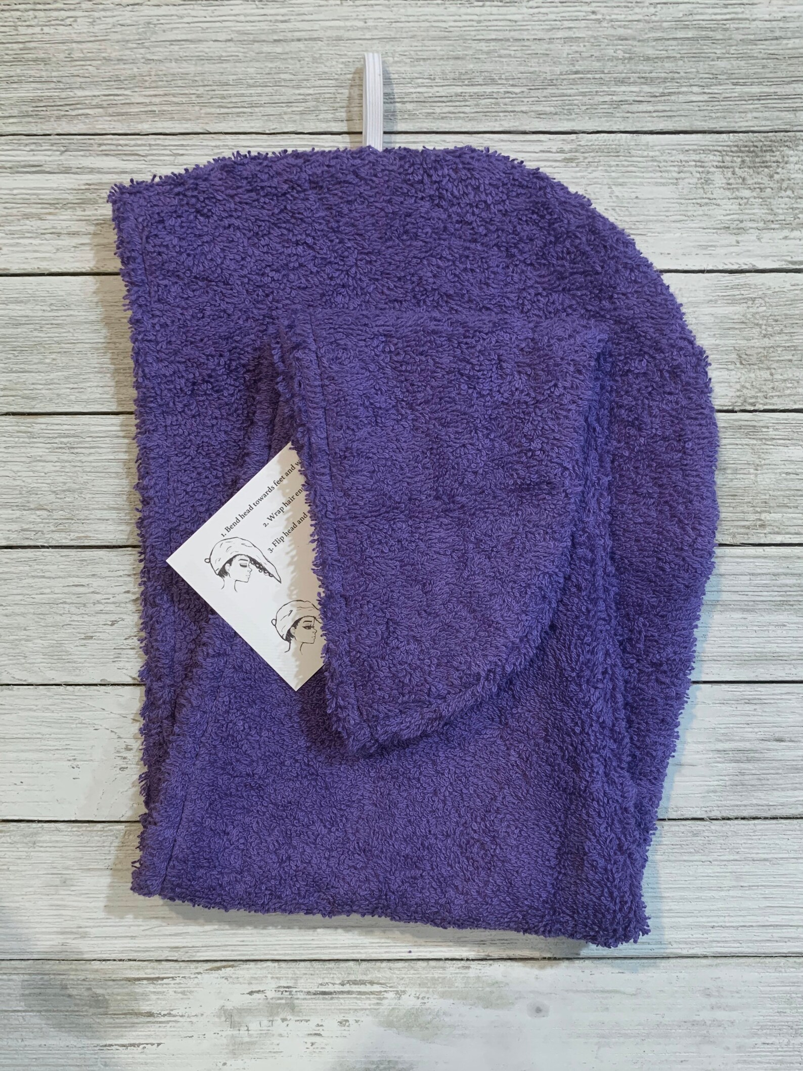 Head Turban Towel Wrap: 100% Terry Cloth Cotton Wrap for - Etsy