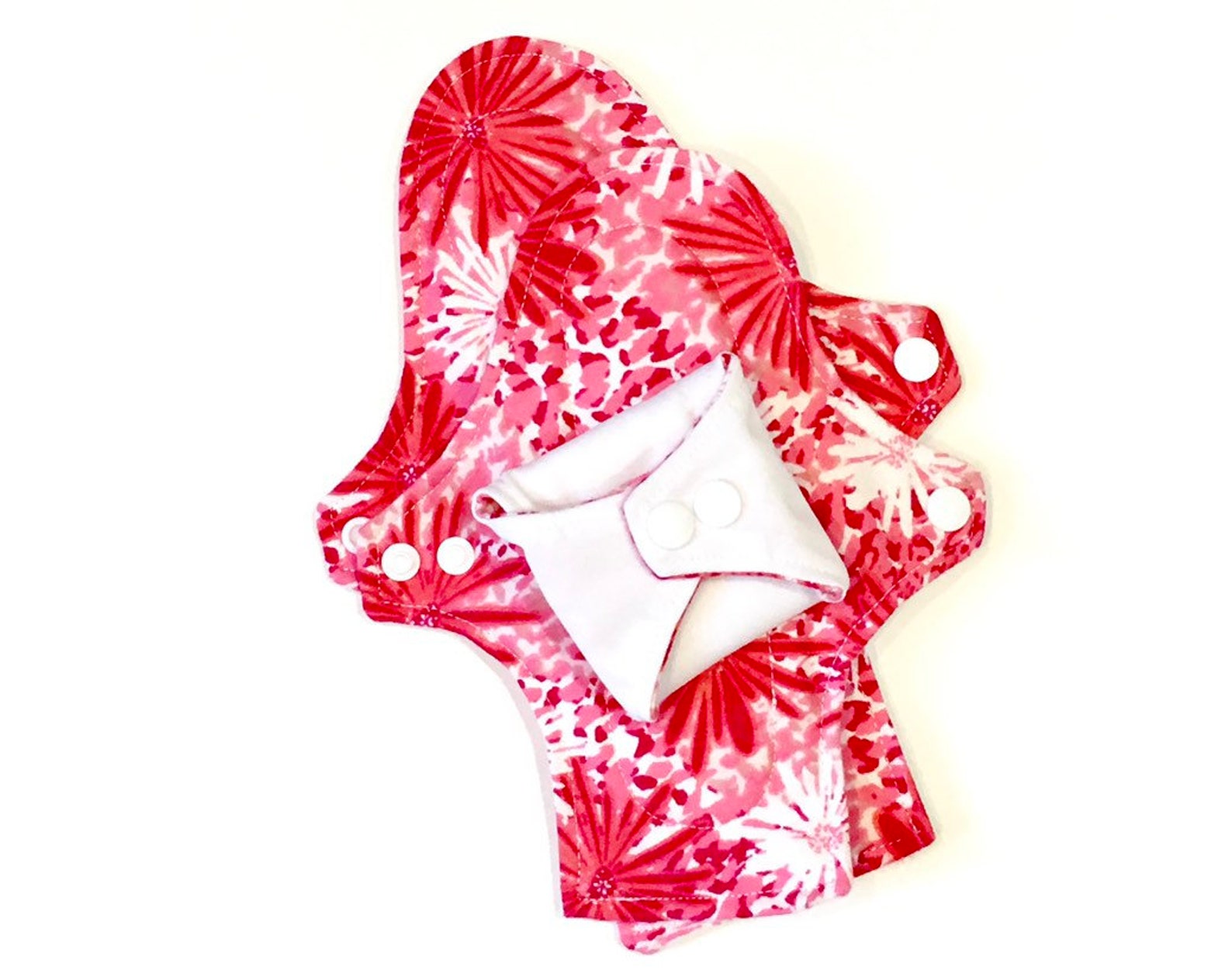 3 Cloth Menstrual Pads 6 Sizes Pantiliners Heavy Overnight - Etsy