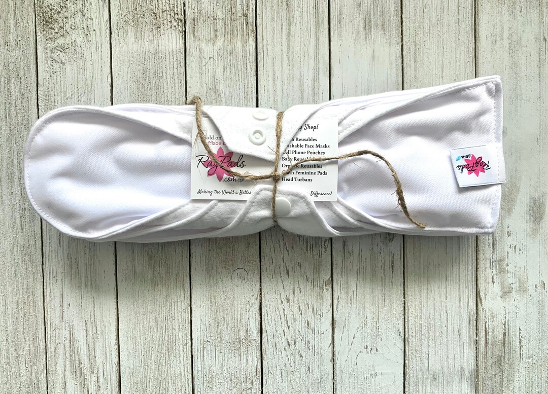 3 Cloth Menstrual Pads 6 Sizes Pantiliners Heavy, Overnight! Zorb ...