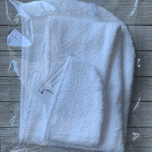 Hair Head Turban Towel Wrap: 100% Terry Cloth Cotton Wrap for Drying ...