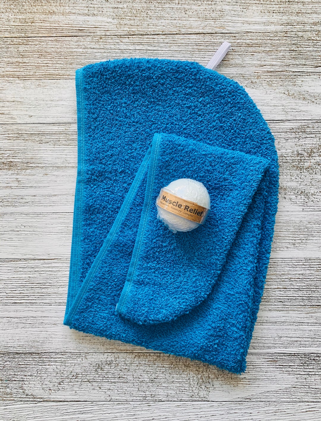 LONG Head Turban Towel Wrap Terry Cloth Cotton Wrap for Drying Wet Hair ...