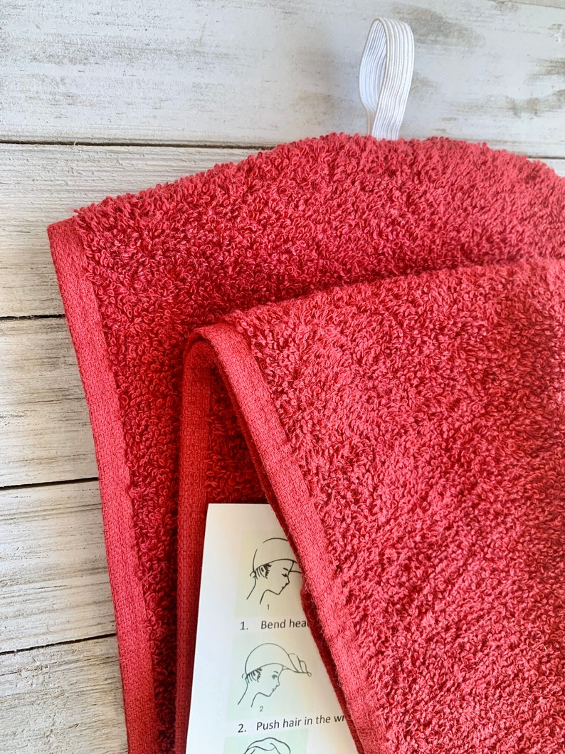 Head Turban Towel Wrap: 100% Terry Cloth Cotton Wrap for - Etsy
