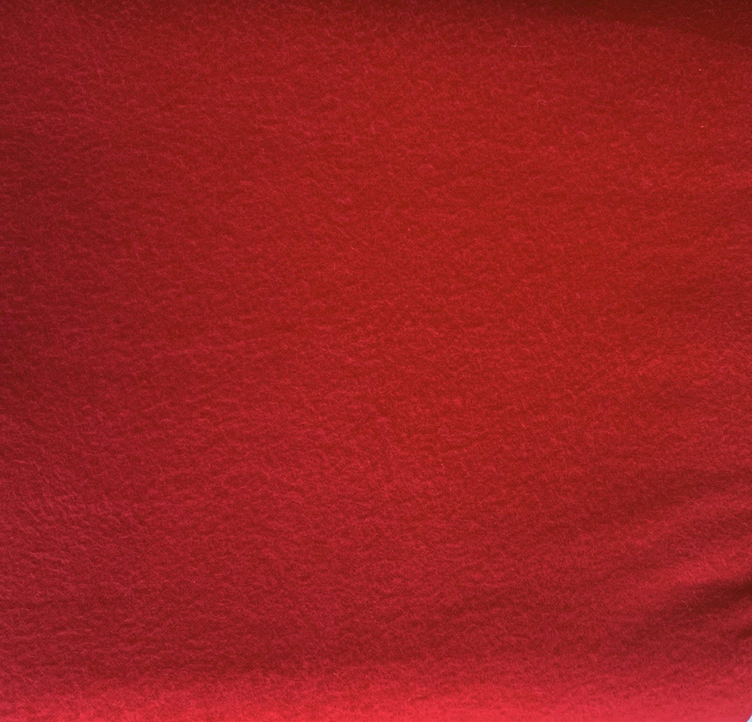 Red Flannel 100% Cotton Fabric/ Anti-pill Premium Comfy Cozy Flannel ...