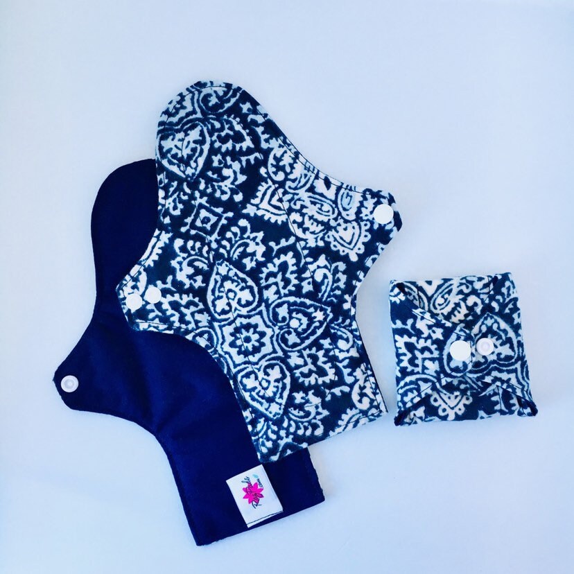 Cloth Menstrual Pads 6 Sizes 14 Colors Pantiliner Regular - Etsy