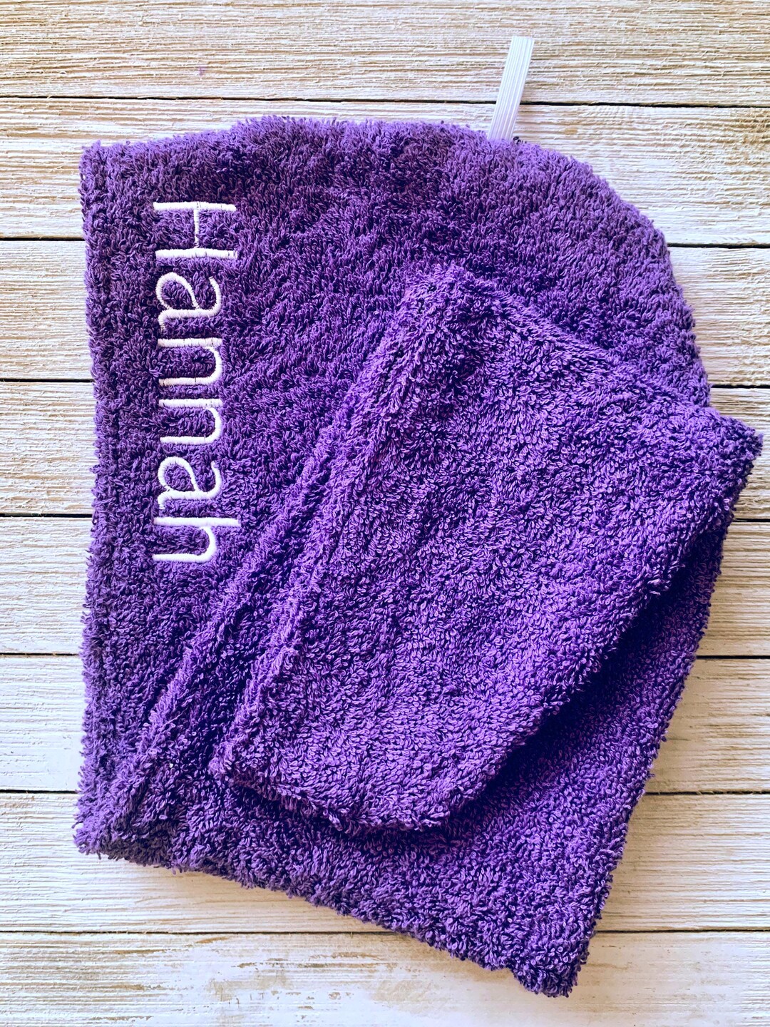 HAIR Turban TOWEL WRAP: 100% Terry Cloth Cotton Wrap for Drying Wet ...