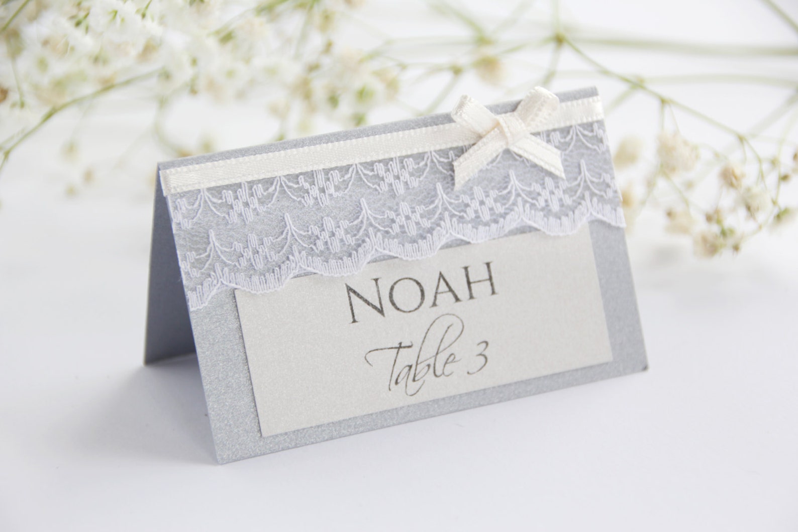 Wedding Placement Cards Romantic Lace Place Cards Wedding - Etsy