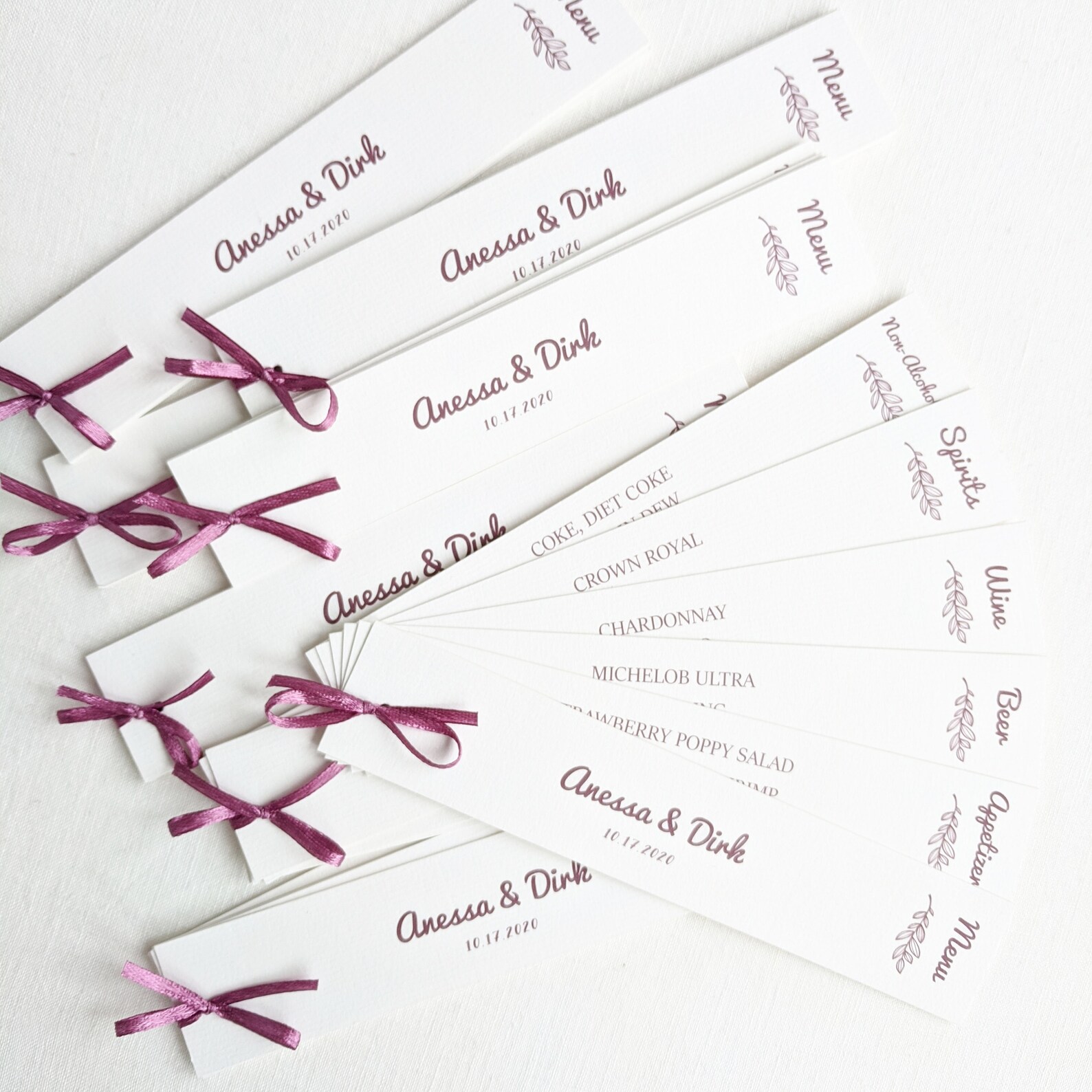 Rustic Menu Cards Brown Kraft Menu Card Fan Menu Card Farm - Etsy