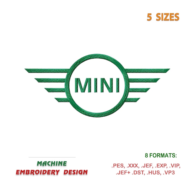 Mini Car Logo Pattern - Etsy Australia