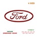 Ford Logo Digital Embroidery File - Etsy