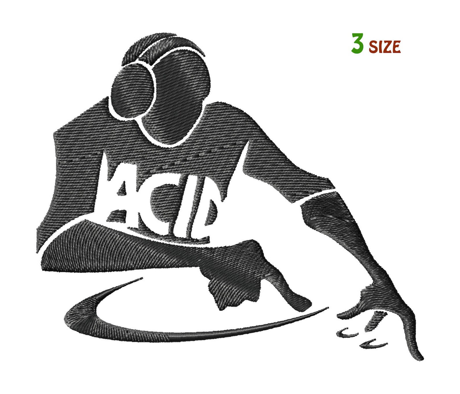 Machine Embroidery Design DJ Music 3 Sizes. for Embroidery - Etsy