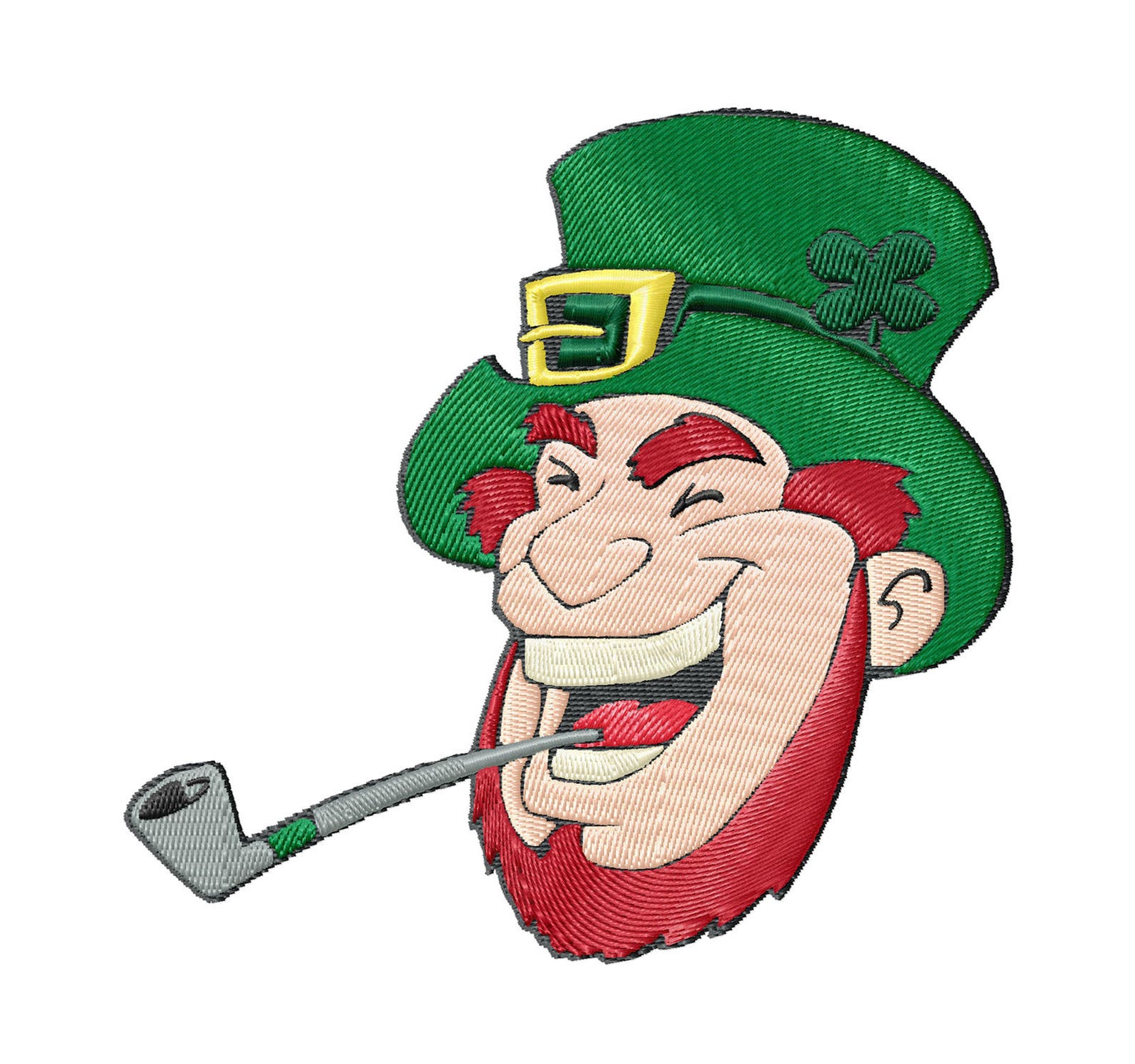 Machine Embroidery Design Leprechaun Leipreachán. for - Etsy