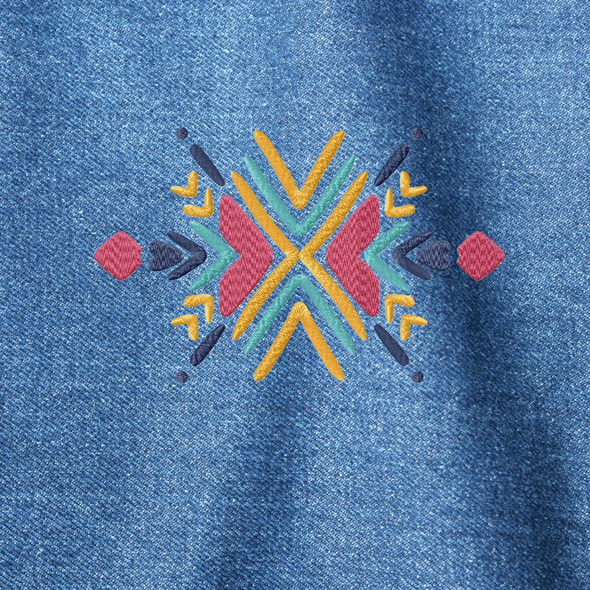 Ethnic Ornament Aztec. Design for Machine Embroidery, Buy and Instantly ...