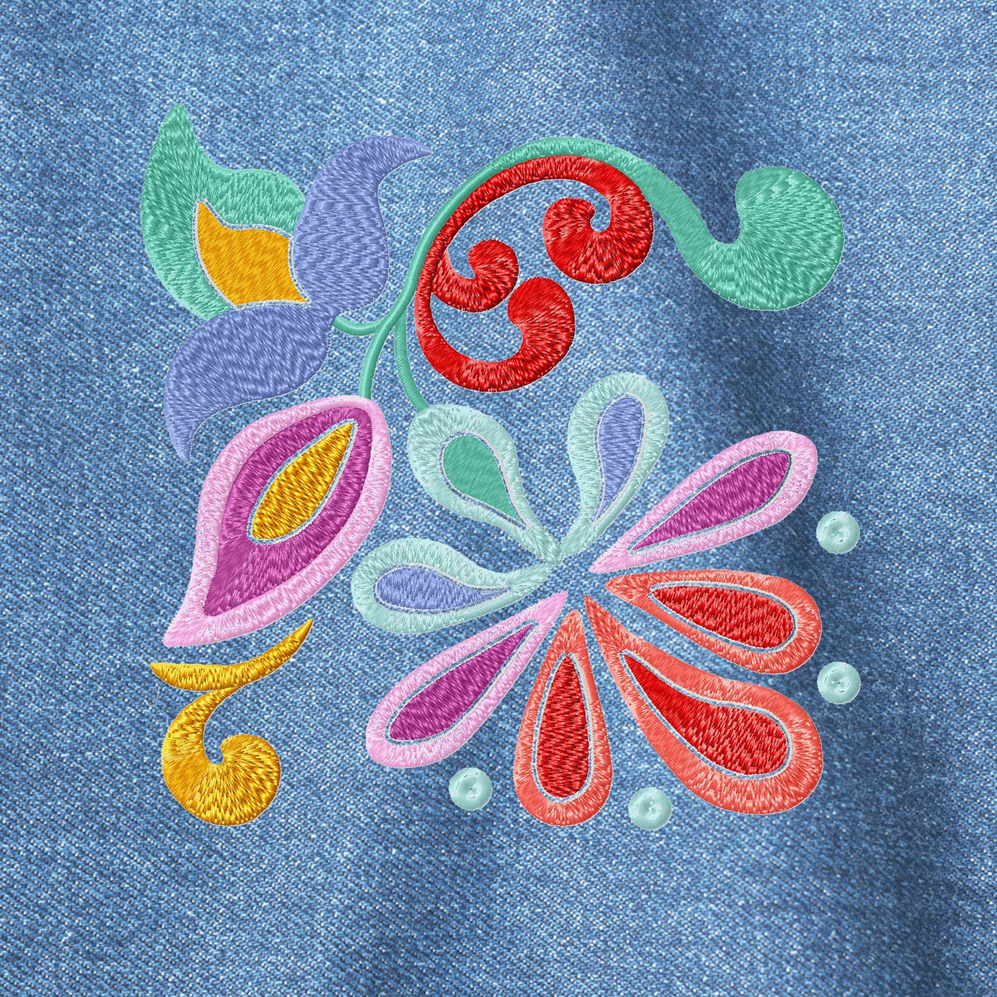 Design for Machine Embroidery embroidery File. Floral - Etsy