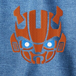 Machine Embroidery Design. Transformer Bamblbi, Downloadable Embroidery ...
