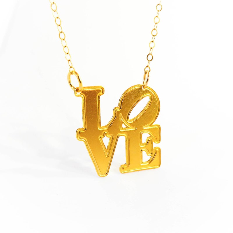 Love Necklace - Etsy