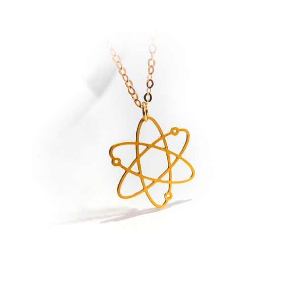 Atom Necklace - Etsy