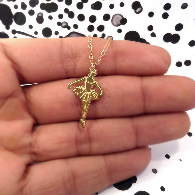 Ballerina Dancer Necklace Ballet Jewelry Dance Gift for Sports - Etsy