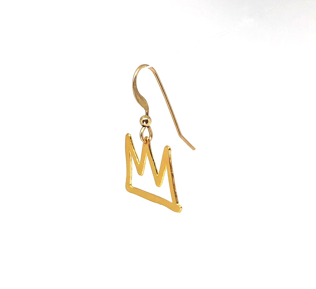 Crown Earrings Gold Earrings Silver Earrings Crown Jewelry Charm Cool ...
