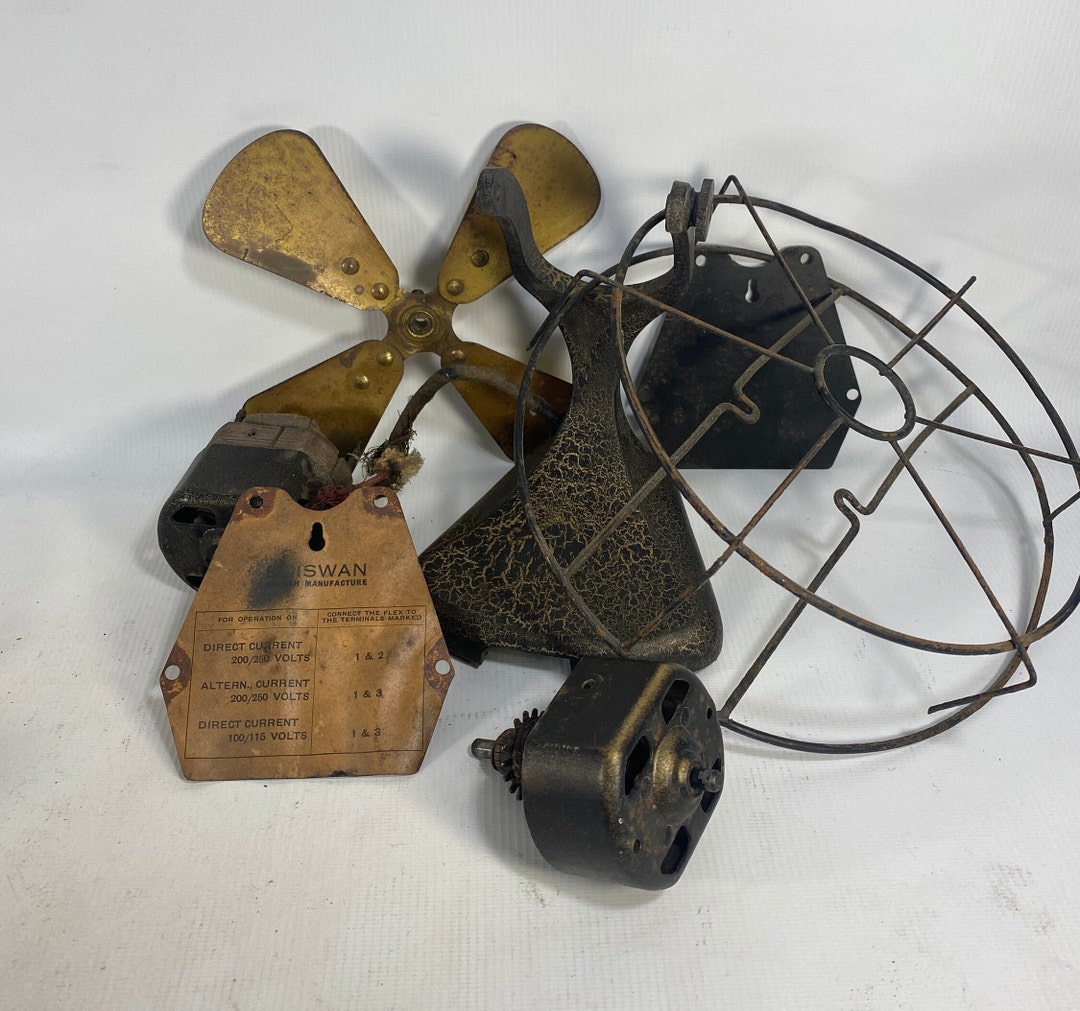 Vintage Electric Fan by Ediswan - Etsy