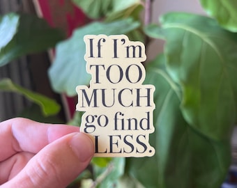 Much Go Find Less - Etsy