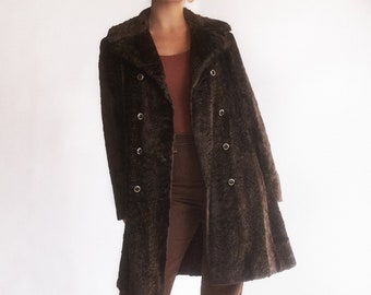 Brown Fur Coat | Etsy