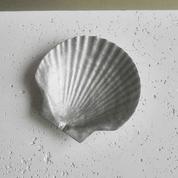 Pewter Shell - Etsy