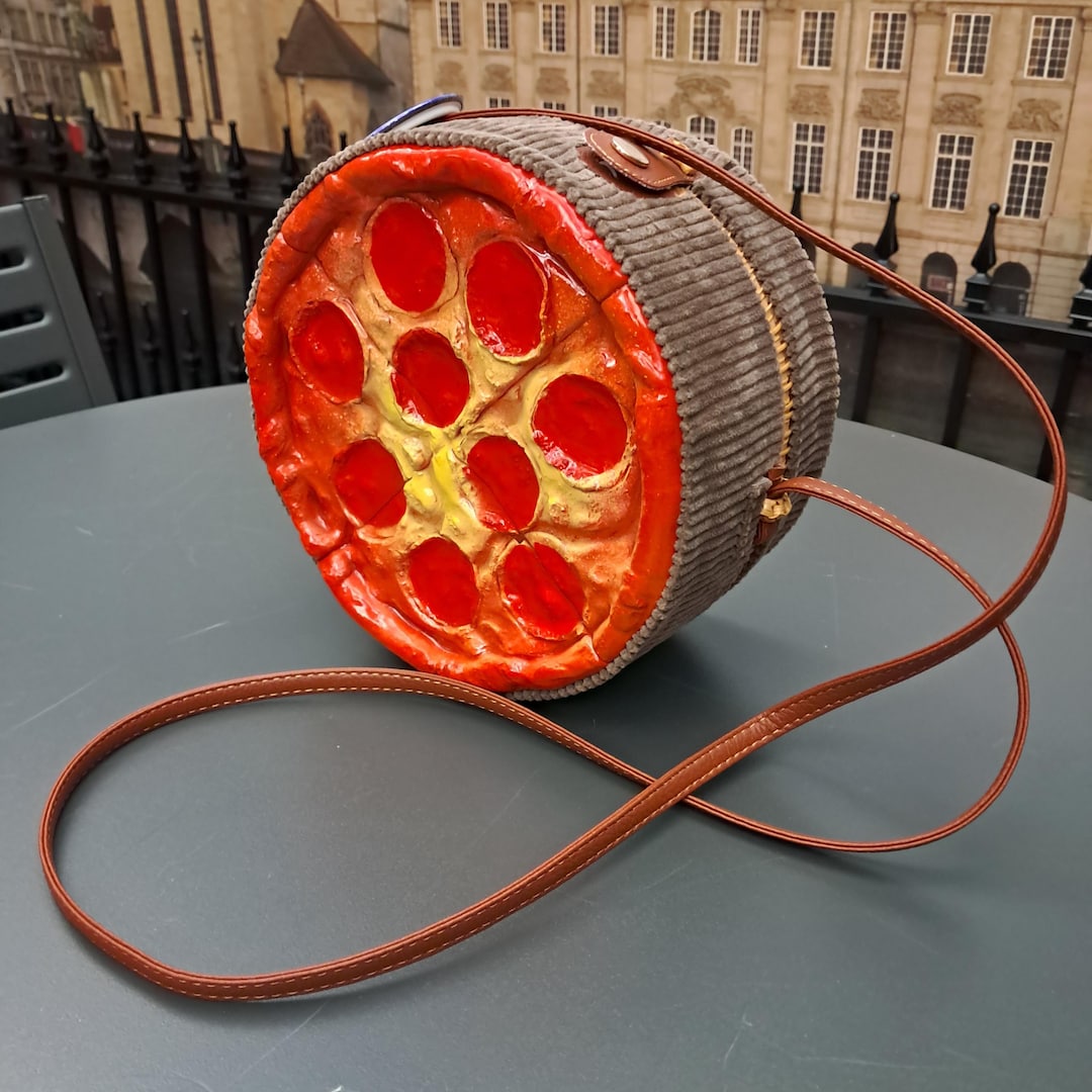 Personal Pan Pizza Purse - Etsy
