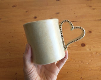 Heart Handle Mug | Etsy