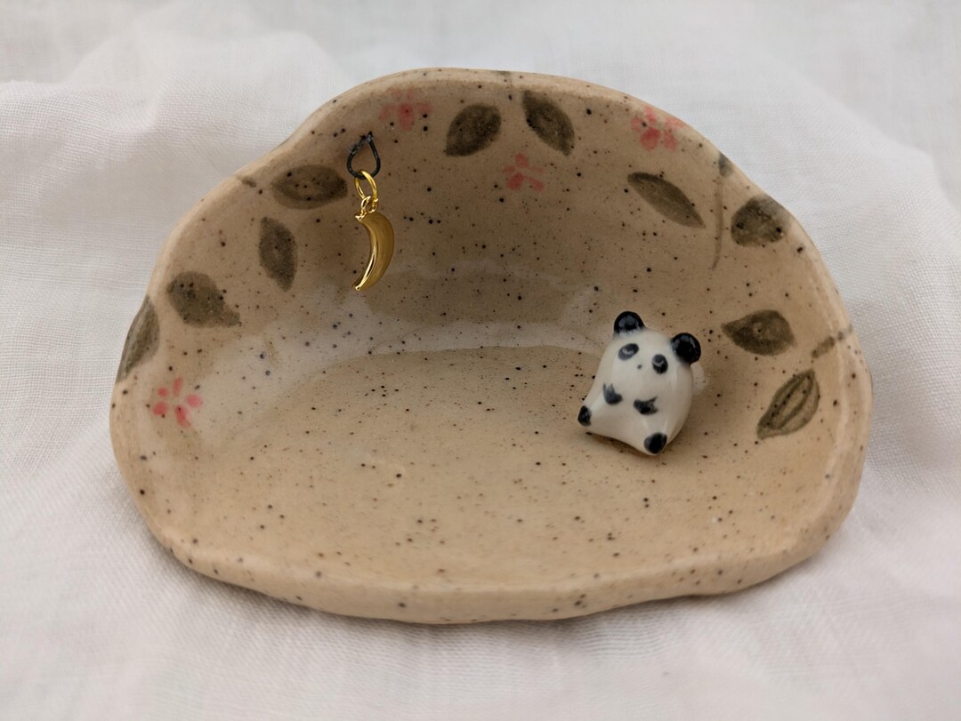 Panda Dome Altar My Shrine Ceramic Ring Trinket Dish Holder Lover Gift ...