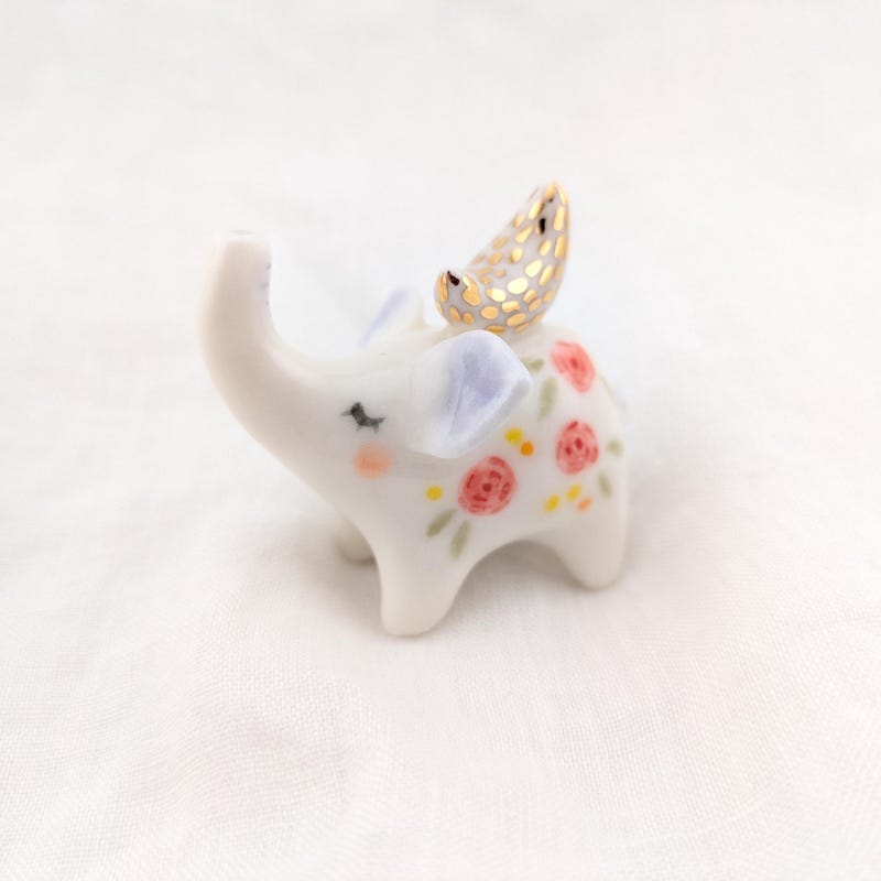 Elephant Ceramic - Etsy