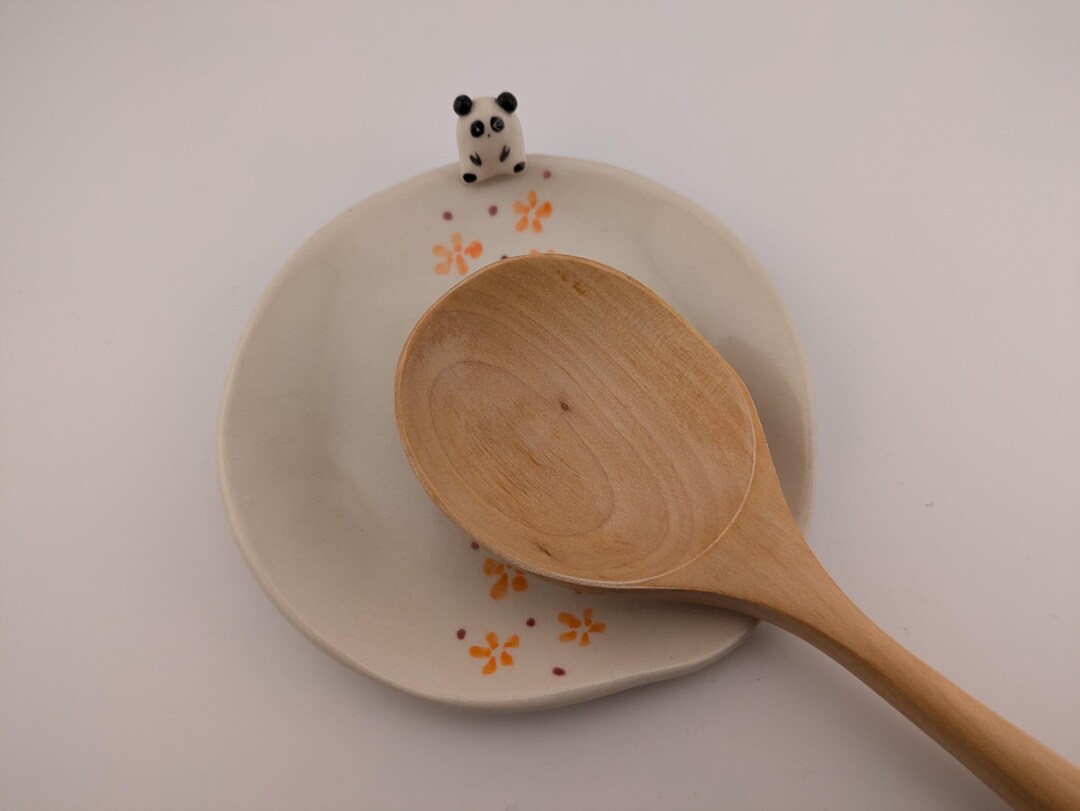 Spoon Rest Ceramic Pottery Handmade Cute Spoonrest Holder Dish ...