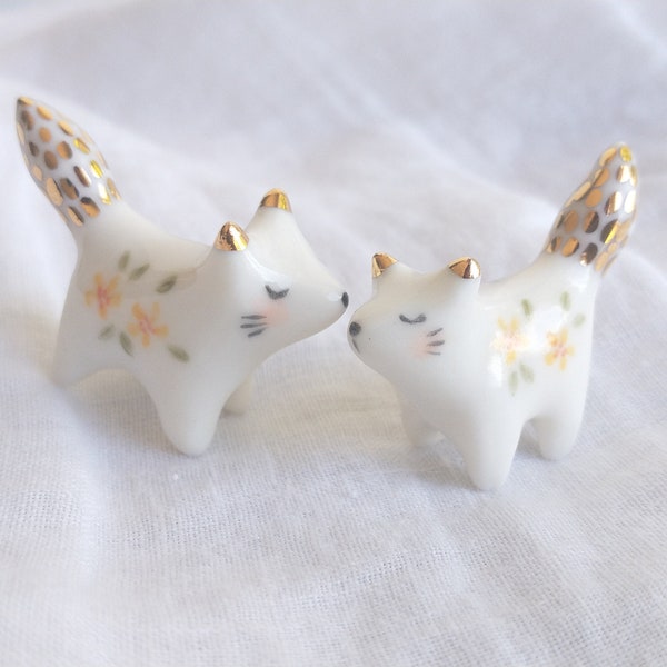 Ceramic Fox - Etsy