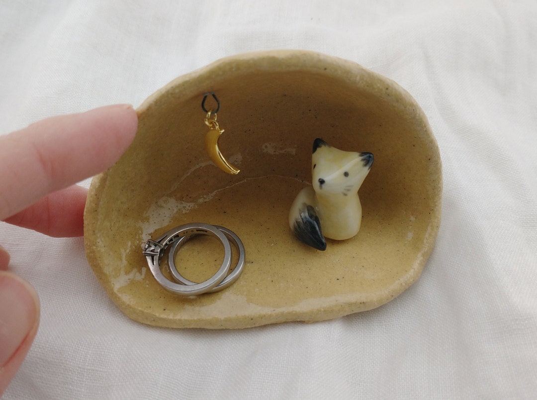 Fox Dome Altar My Shrine Ceramic Ring Trinket Dish Holder Lover Gift ...