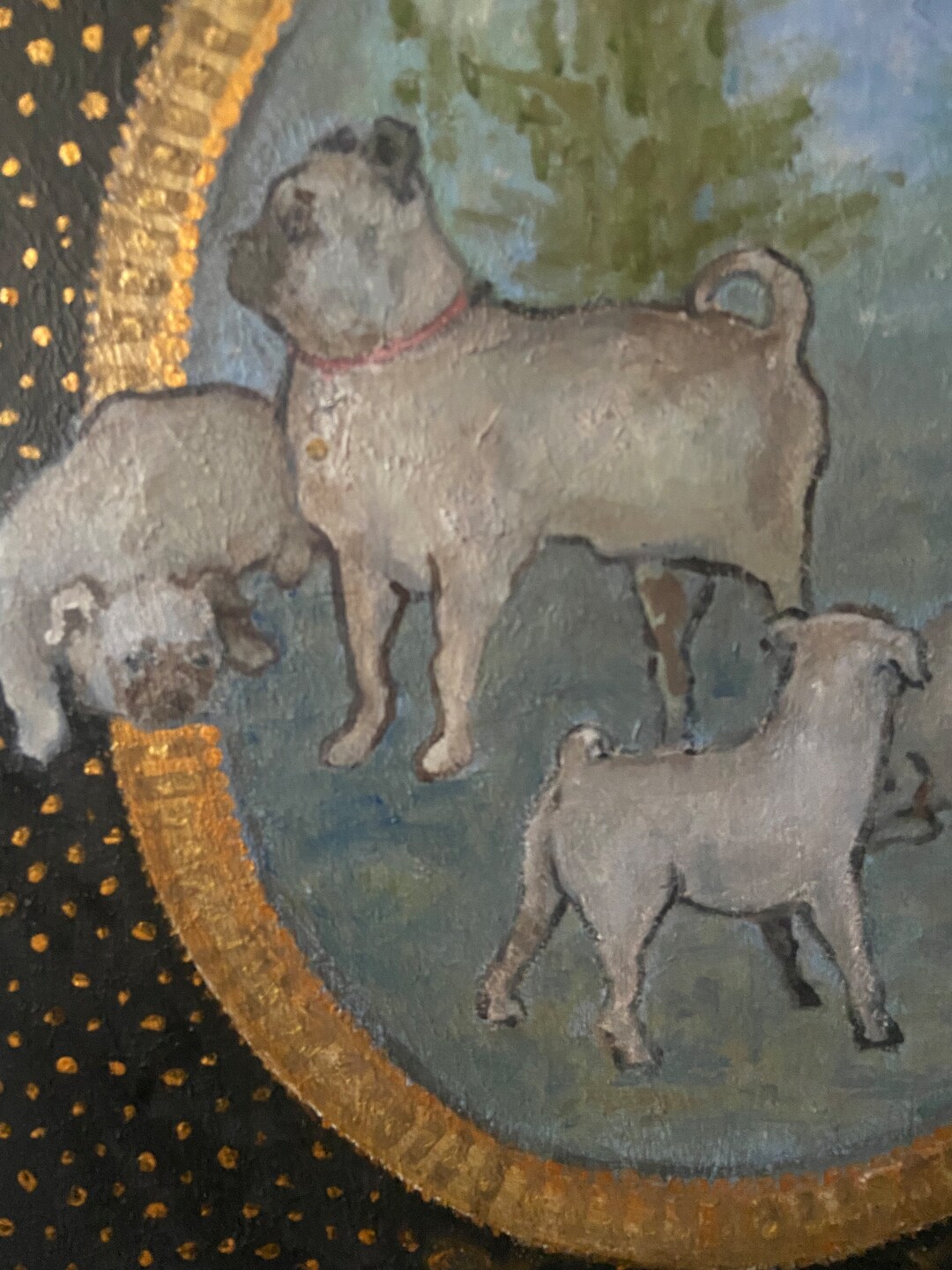 Original Oil Painting, Frenchies - Etsy