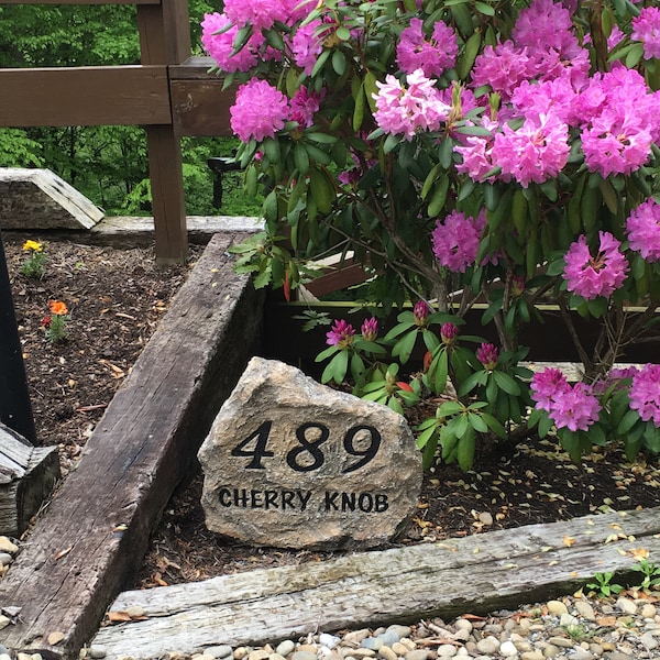 House Number Yard Sign - Etsy