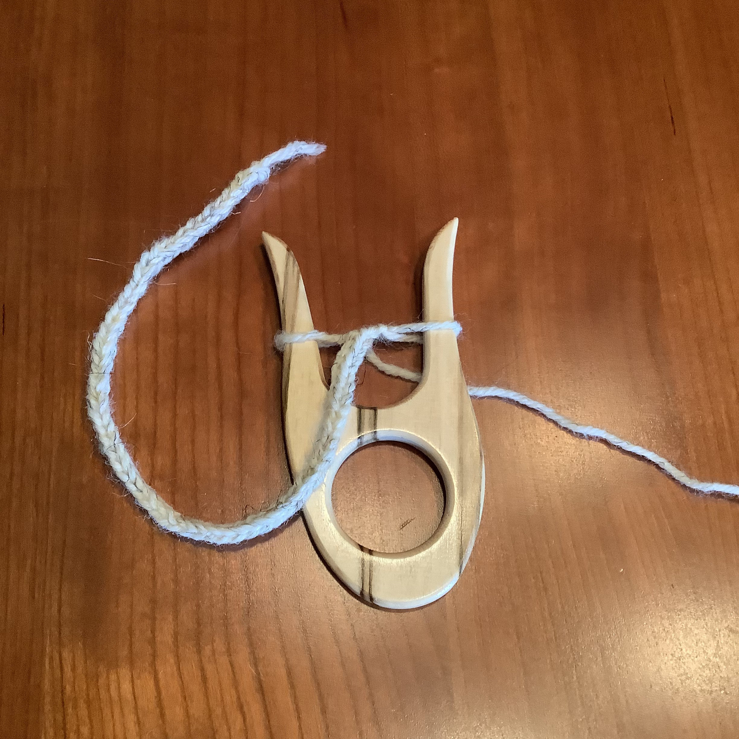 Lucet Weaving Fork Modern Lucet Knitting Fork Bracelet - Etsy