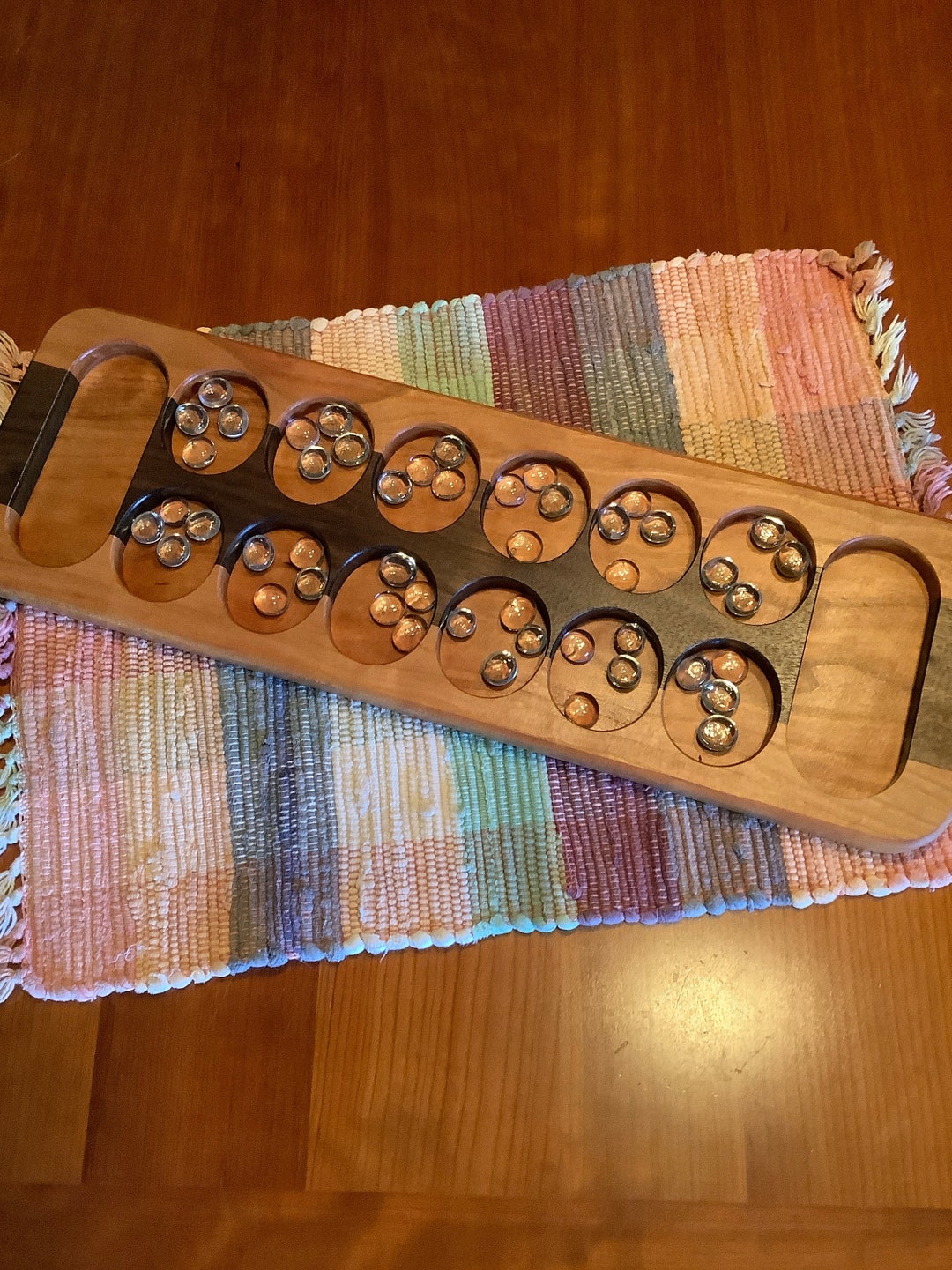 Mancala Board Game Free Shipping - Etsy