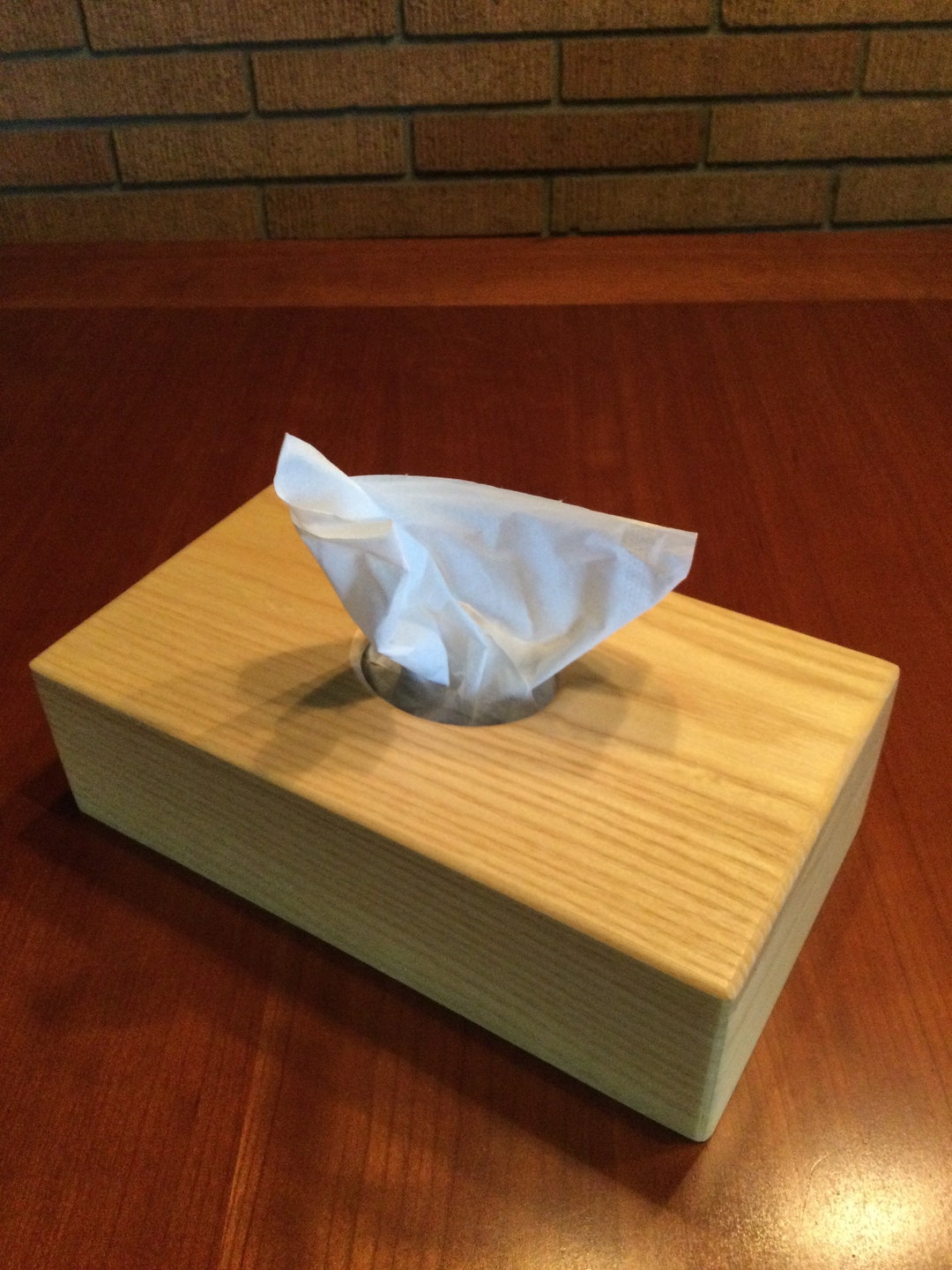 Tissue Box Cover - Flat Tissue Box Cover - Ash Tissue Box Cover - Gift ...