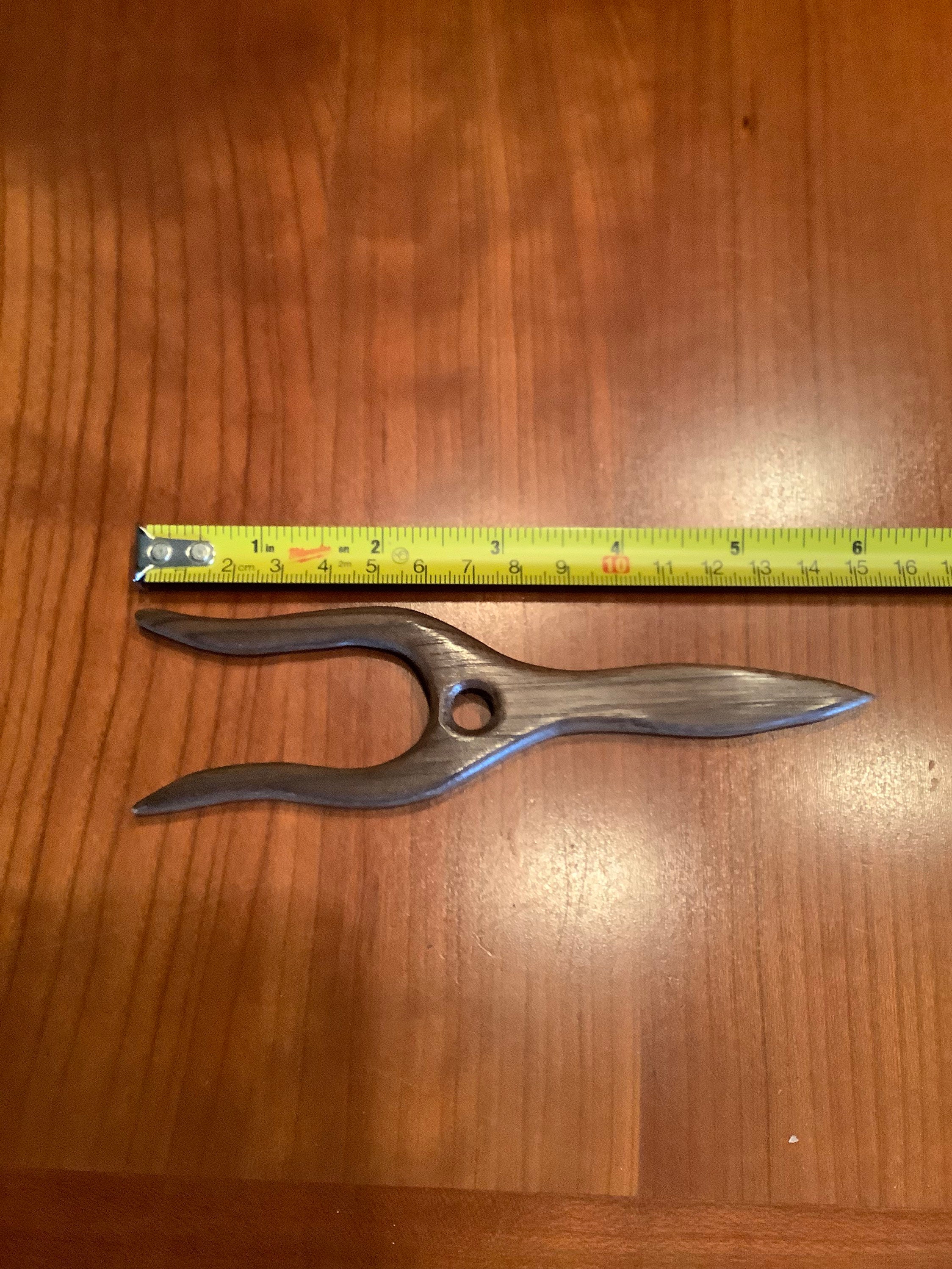 Lucet Weaving Fork Walnut Bracelet Weaving Lanyard | Etsy